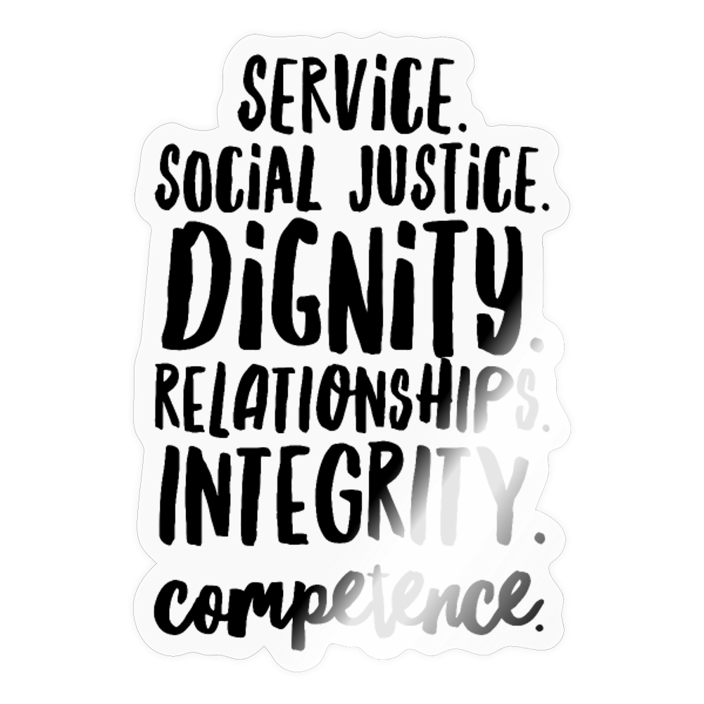 Code of Ethics Sticker – Things Social Workers Say
